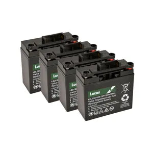 4 X LUCAS 22AH BATTERY LSLC22-12 – UK Car Batteries